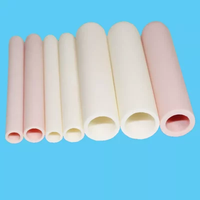 Alumina Thermocouple Protection Tubes , Ceramic Protection Tube , Al2O3 ...