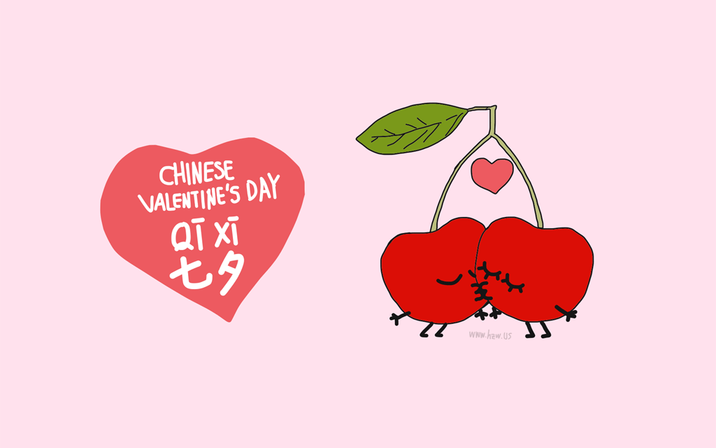 Chinese Valentine’s day = 七夕 [qī xī] – Hua Zhong Wen ★ Draw Chinese
