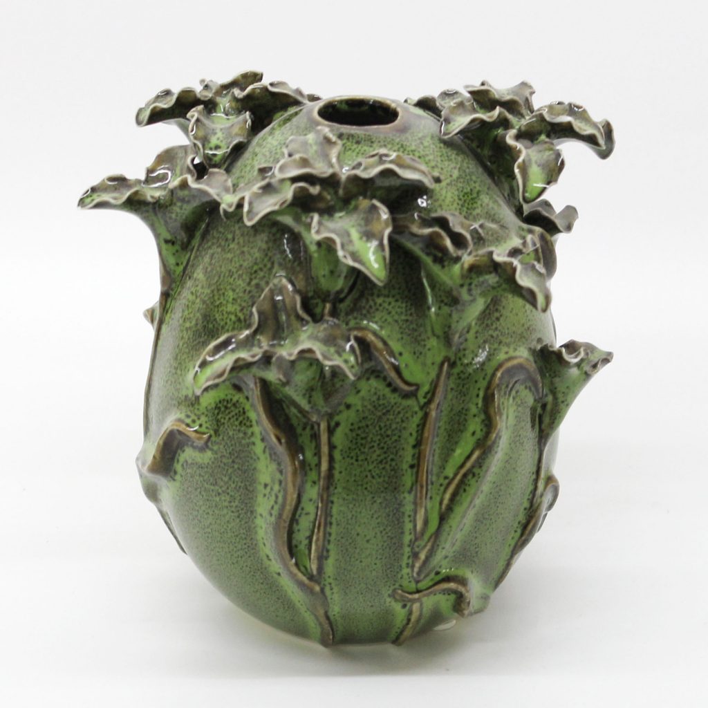 Green ceramic home decor - MagiCeramic