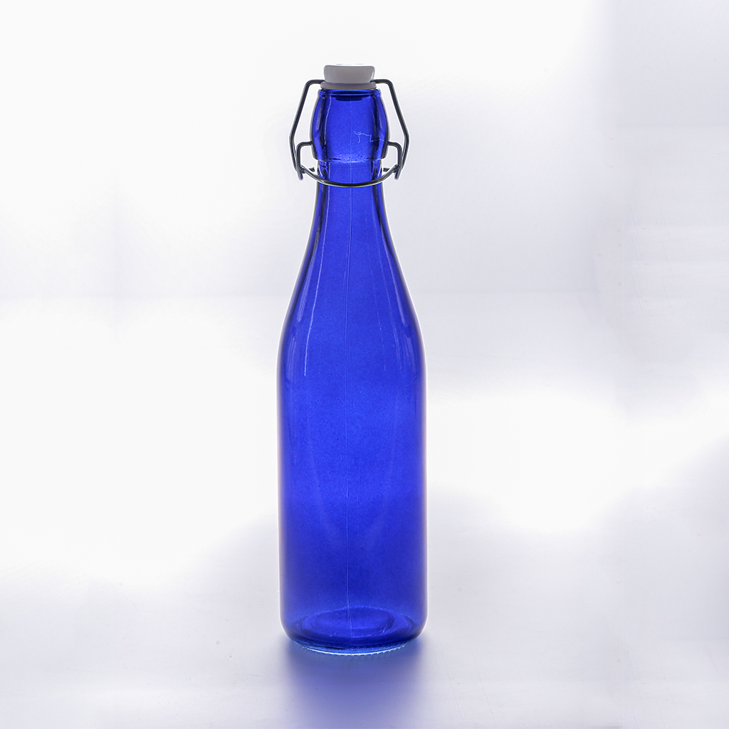 330ml 500ml 750ml 1000ml blue colored Beer Beverage wine glass bottle ...