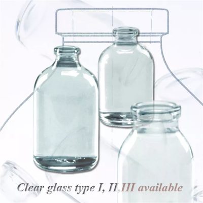 7ml to 100ml clear moulded injection vials bottle for antibiotics ring ...