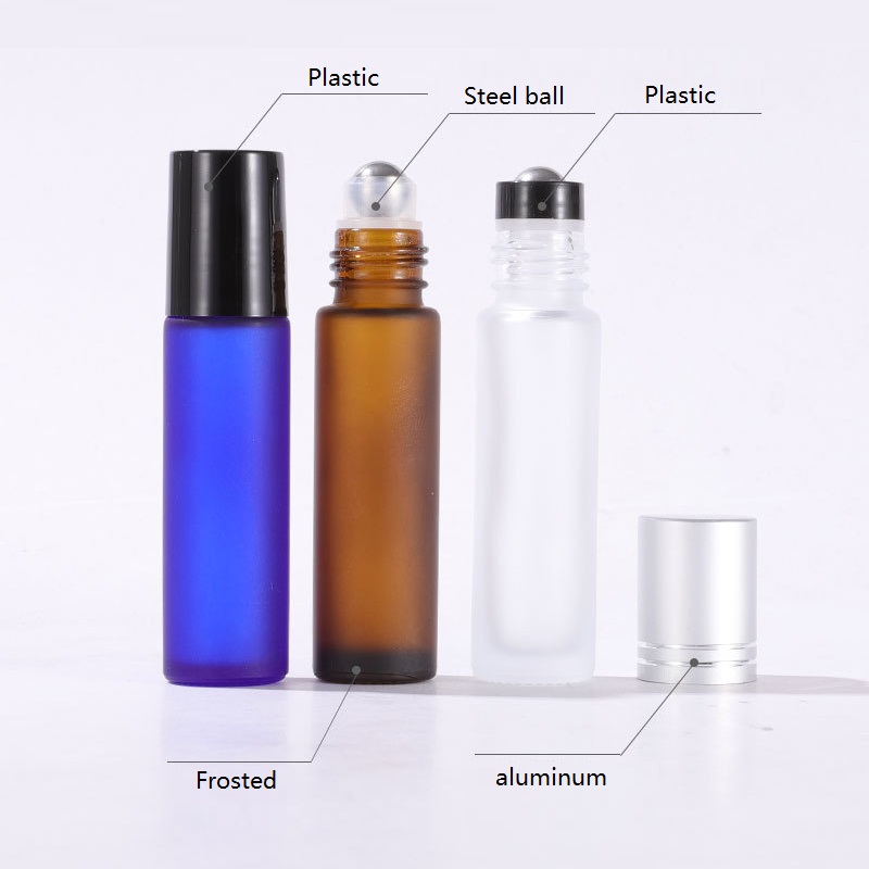 Factory Wholesale 10ml blue Roller Ball Glass Bottle - UNITEDPACKING COOPERATION