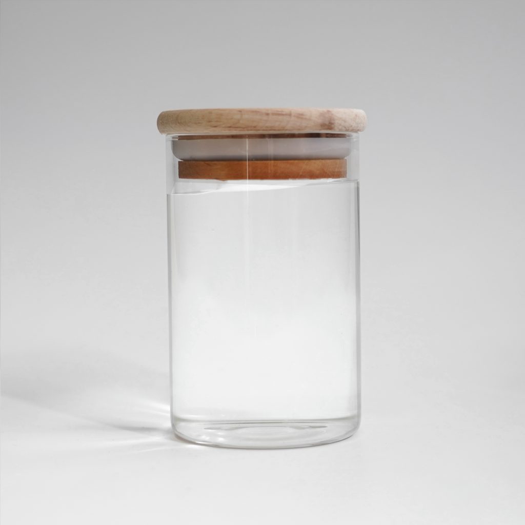wholesales customization borosilicate airtight sealed glass jar with ...